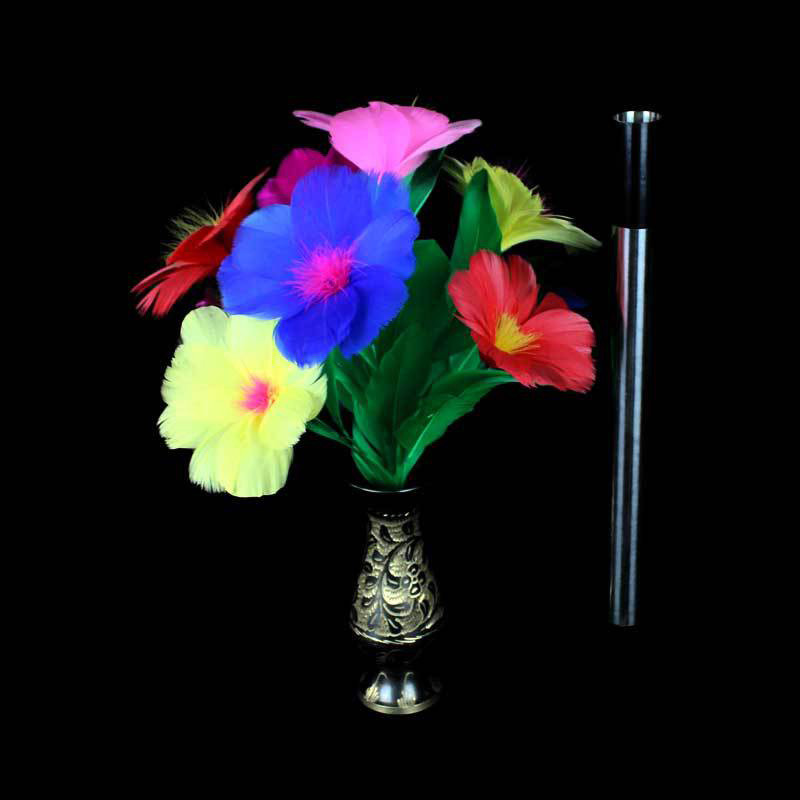 Deluxe Appearing Bouquet (Metal Vase) - Magic Trick - China Magic Shop