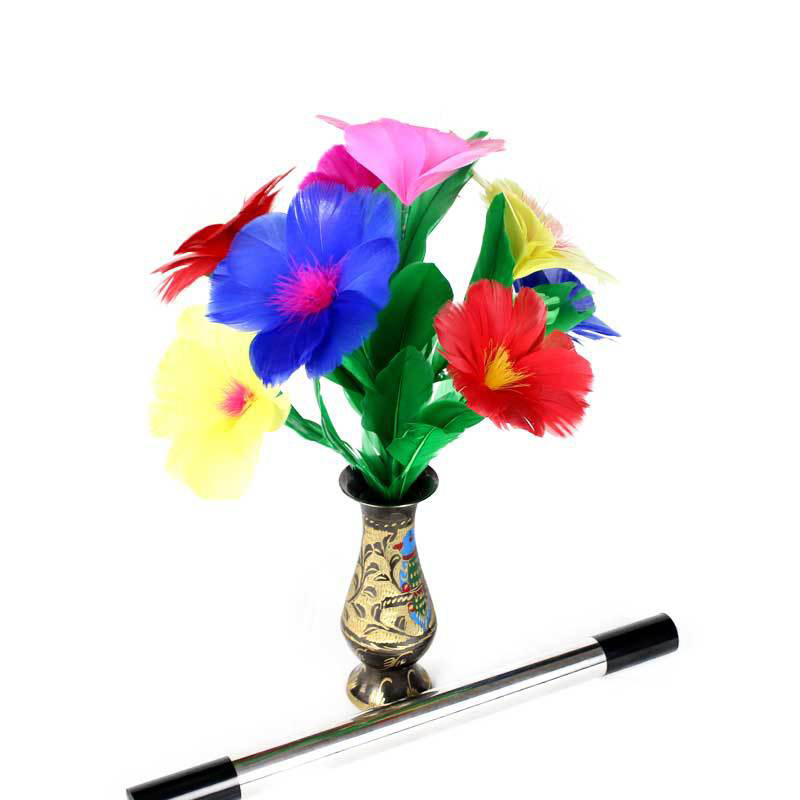 Deluxe Appearing Bouquet (Metal Vase) - Magic Trick - China Magic Shop