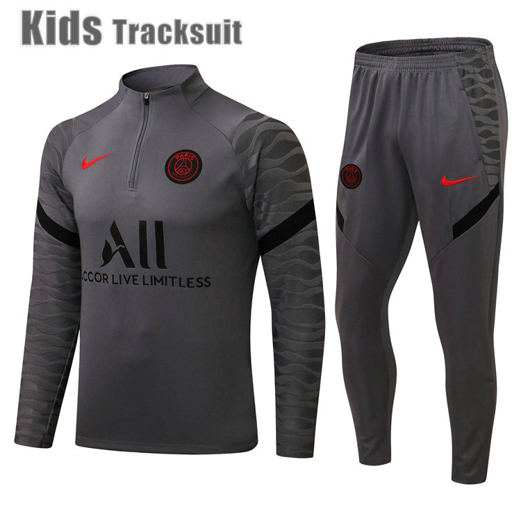 Kids PSG 21/22 Drill Tracksuit - shootjerseys