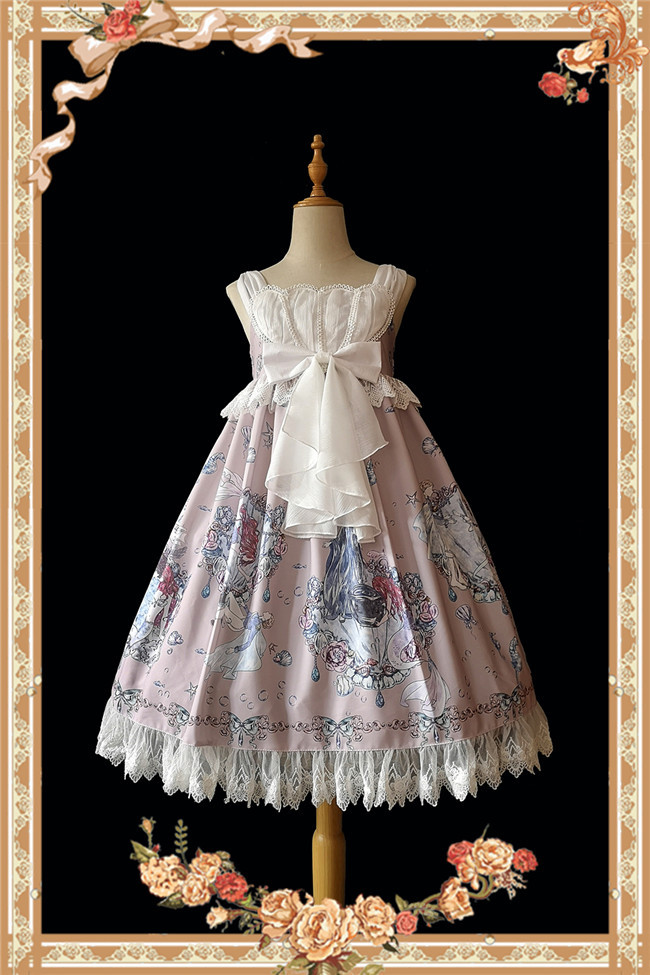 Infanta Mermaid Princess High Waist Lolita Jumper