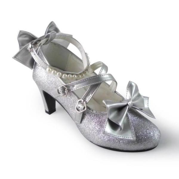 Antaina Tea Party Glitter Lolita Shoes