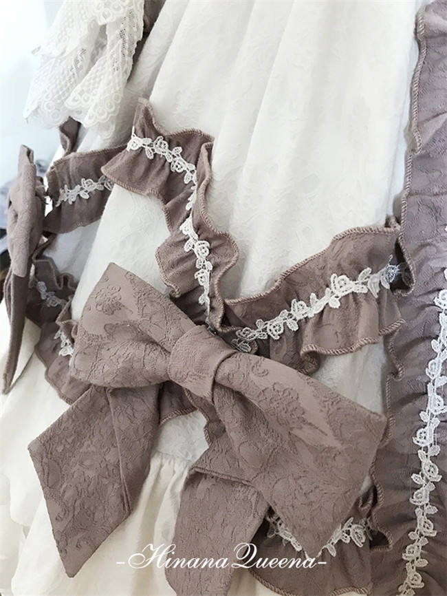 Rococo~ Elegant Bows Lolita OP Dress -Custom-tailor Available