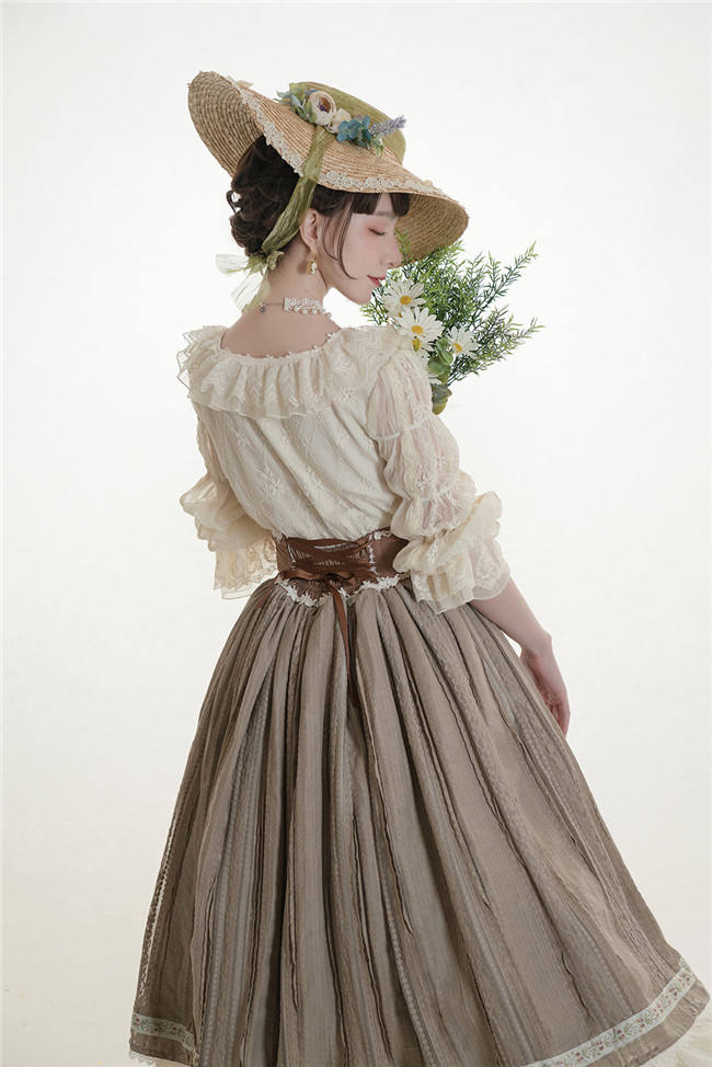 Miss Point ~ Salley Garden Lace Lolita Blouse -Custom Tailor