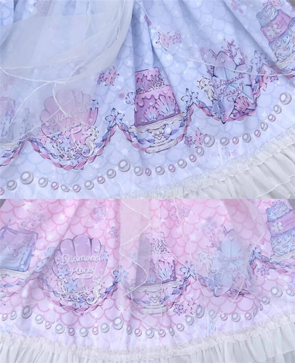 Diamond Honey ~Fairy Tale Mermaid Princess Lolita Jumper