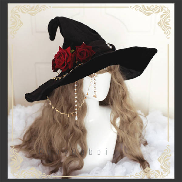 Ruby Rabbit ~Witch Parade~ Velvet Witch Hats for Halloween