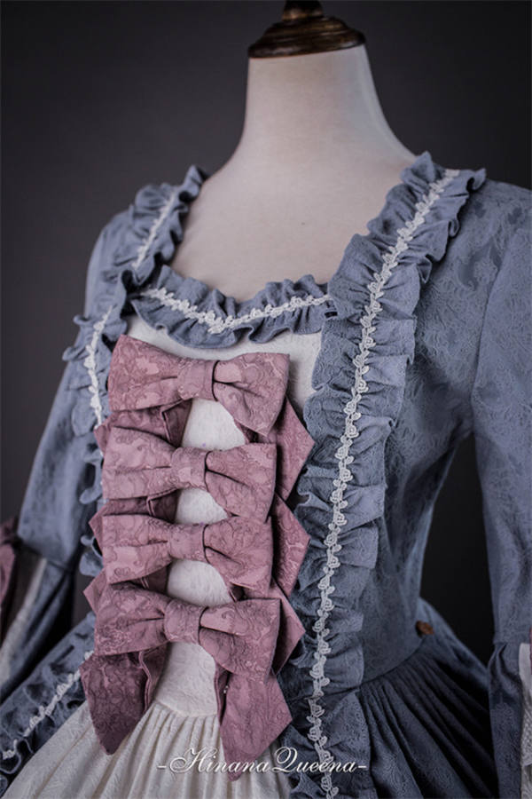 Rococo~ Elegant Bows Lolita OP Dress -Custom-tailor Available
