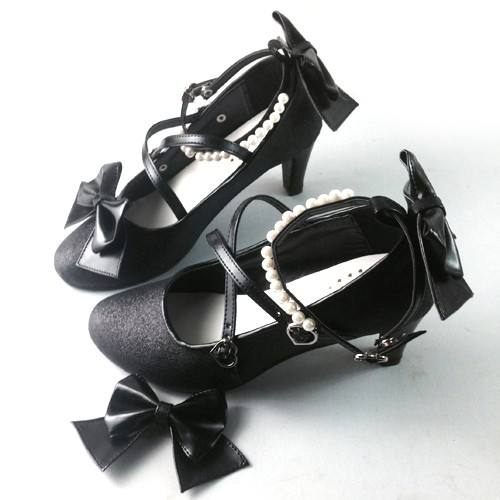 Antaina Tea Party Glitter Lolita Shoes