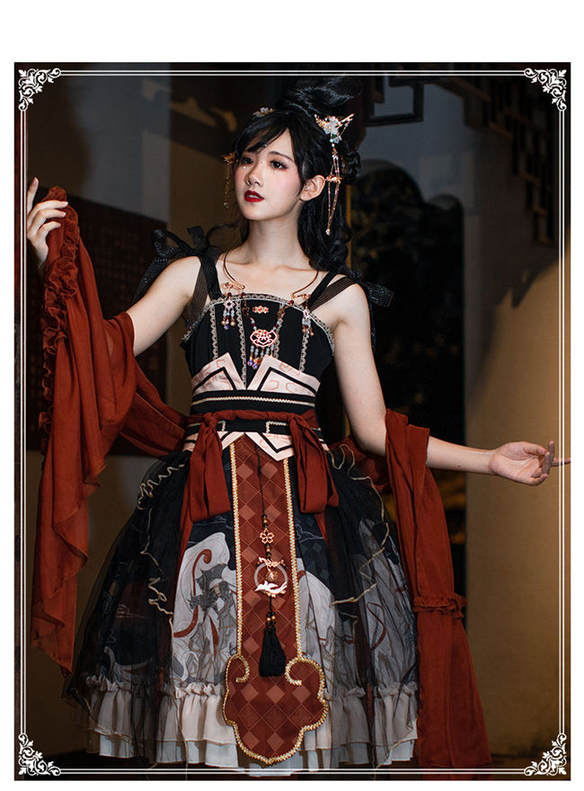 Ying Luo Fu~Monster Fight~ Qi Lolita JSK