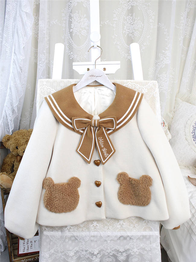 Alice girl ~Little Bear Sweet Lolita Short Coat