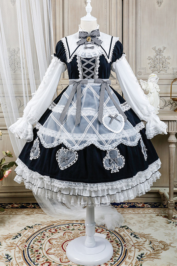 Alice Girl ~Alice~ Lace Bow Lolita OP/JSK