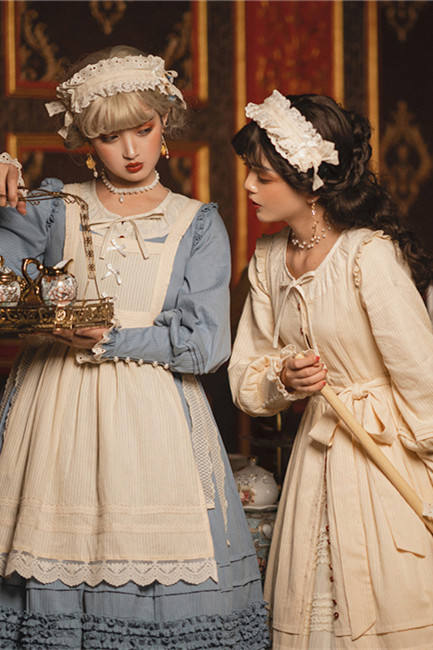 Miss Point ~ Alisa~ Lolita OP Pure Color Maid Version