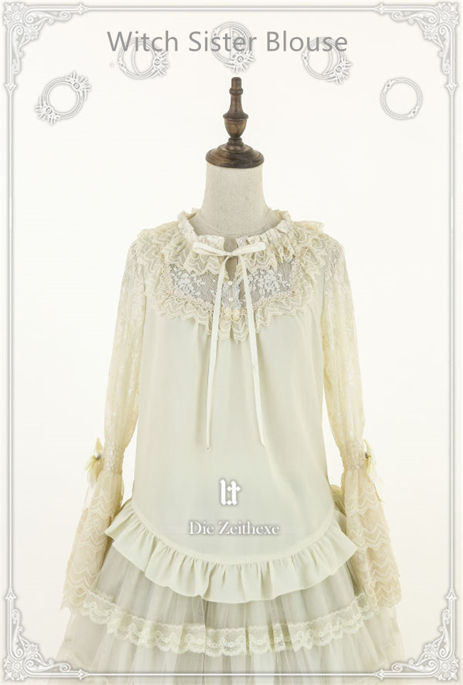 Lost Tree ~Witch Time * Die Zeithexe Sister Lolita Blouse -My Lolita Dress