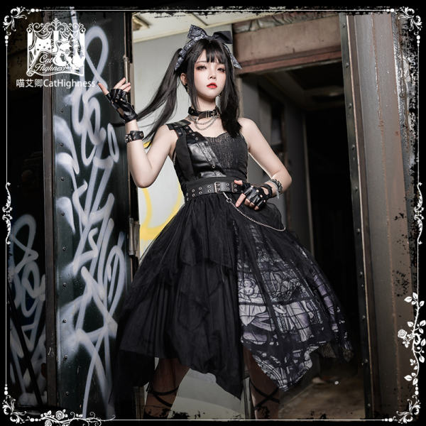 Silent Redemption Gothic Lolita Skirt + Vest + Blouse Set,★Affordable ...
