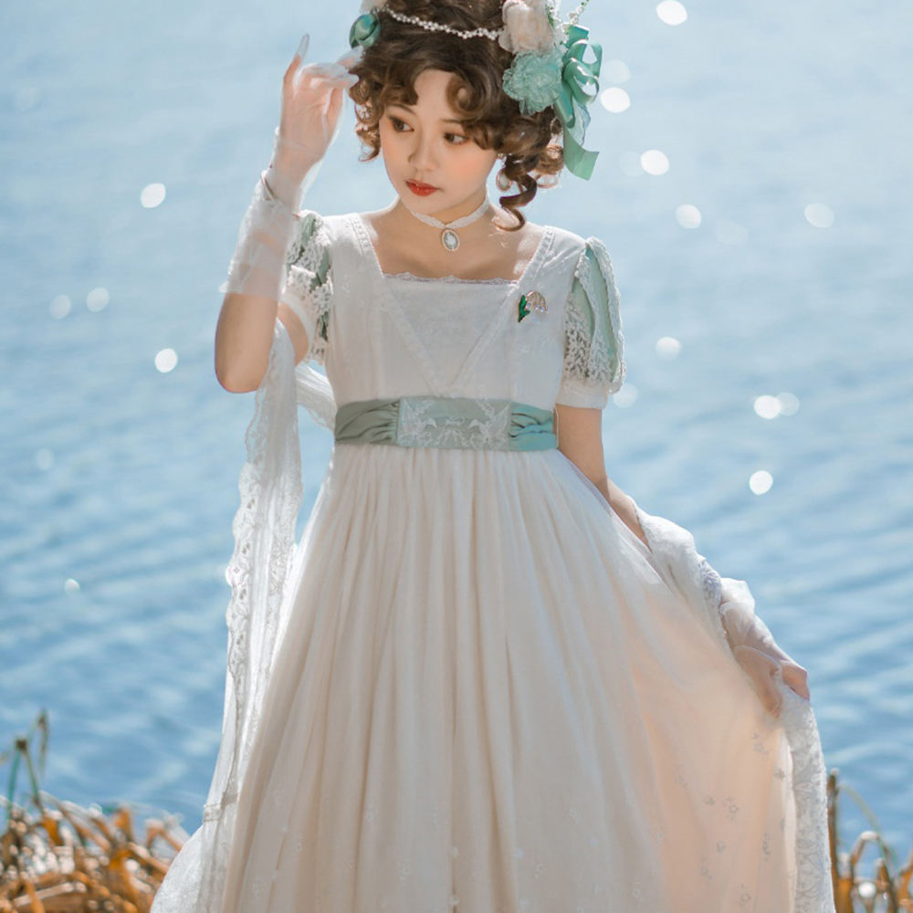 Miss Point ~Through Your Bloom Vintage Elegant Lolita OP Dress -Regency ...