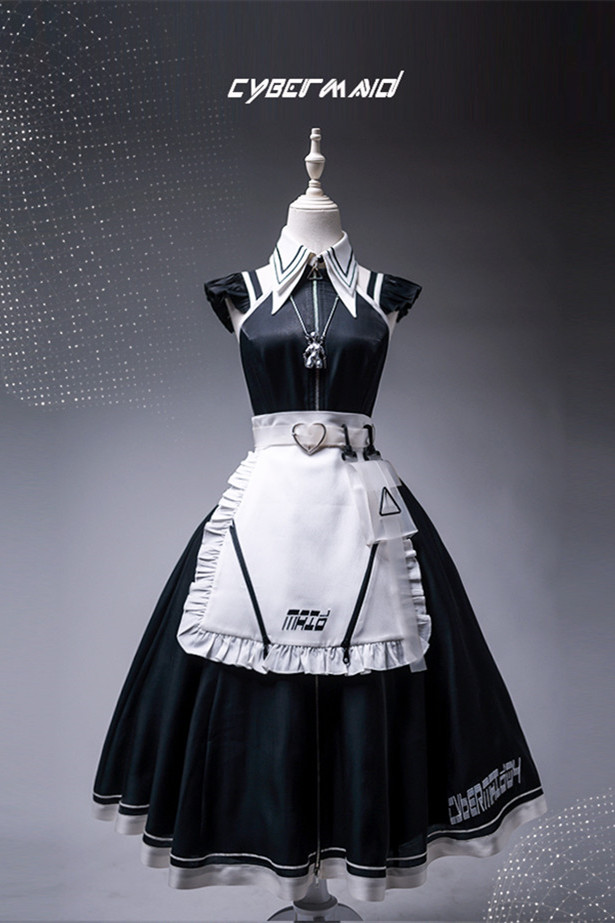 Lilith House ~Cyber Maid Maid Lolita Dresses