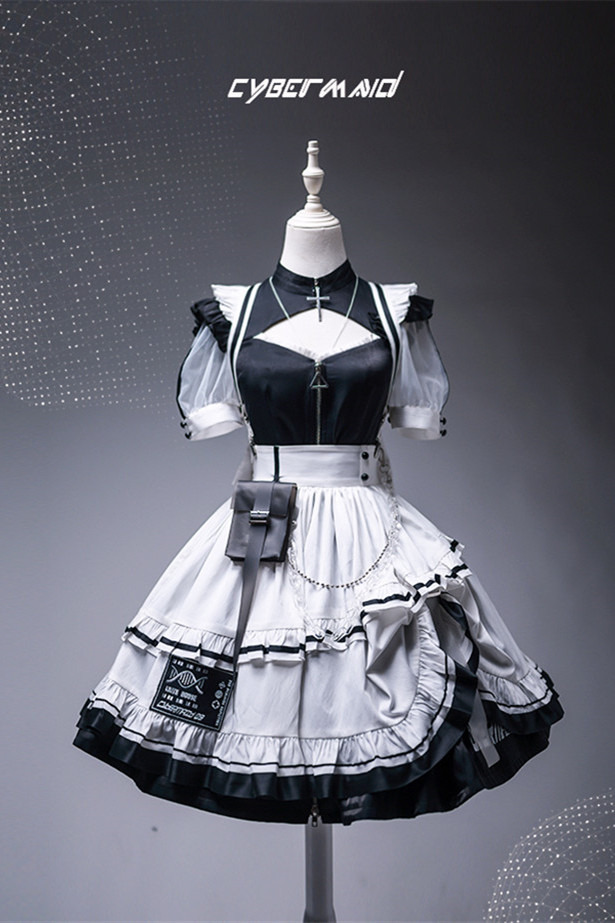 Lilith House ~Cyber Maid Maid Lolita Dresses