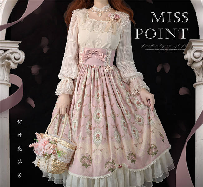 Miss Point ~Where to Find Fragrance Vintage Lolita Skirt ,One Piece ...