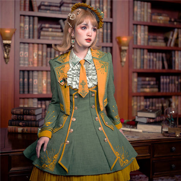 YUPBRO Lolita ~Sheffield College Lolita JSK Fullset -Pre-order,One ...