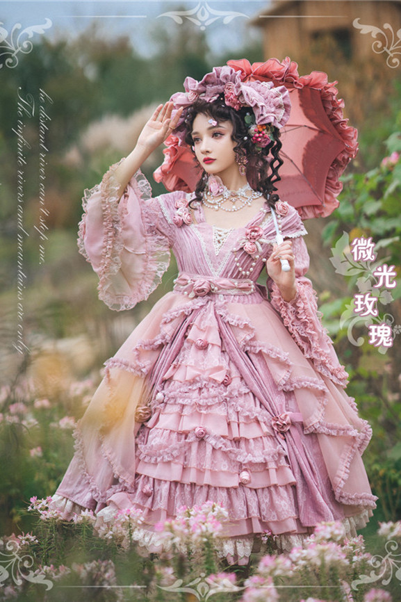 Bramble Rose ~Glitter Roses Lolita OP