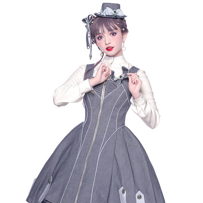 YUPBRO Lolita Vicabi Military Lolita Dress,One Piece Lolita Dress - My ...