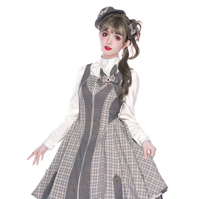 YUPBRO Lolita Vicabi Military Lolita Dress,One Piece Lolita Dress - My ...