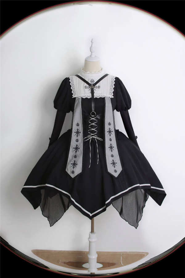 Alice Girl ~The Saint of the Night Gothic Lolita Dress - Gothic lolita Dress - My Lolita Dress