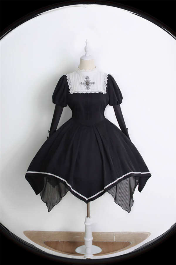 Alice Girl ~The Saint of the Night Gothic Lolita Dress - Gothic lolita Dress - My Lolita Dress