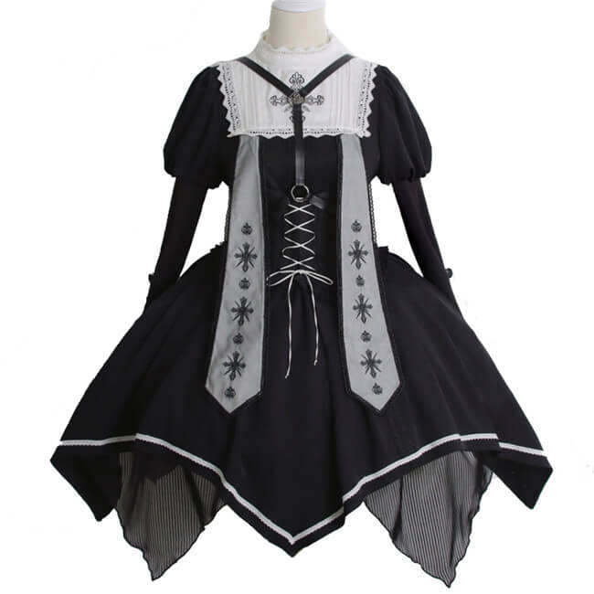 Alice Girl ~The Saint of the Night Gothic Lolita Dress - Gothic lolita Dress - My Lolita Dress