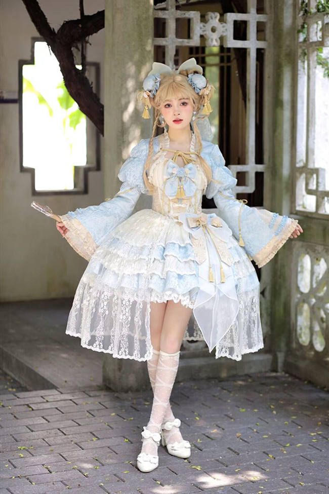 Alice Girl Xin Hai Guan Shan Classic Lolita Dress- My Lolita Dress