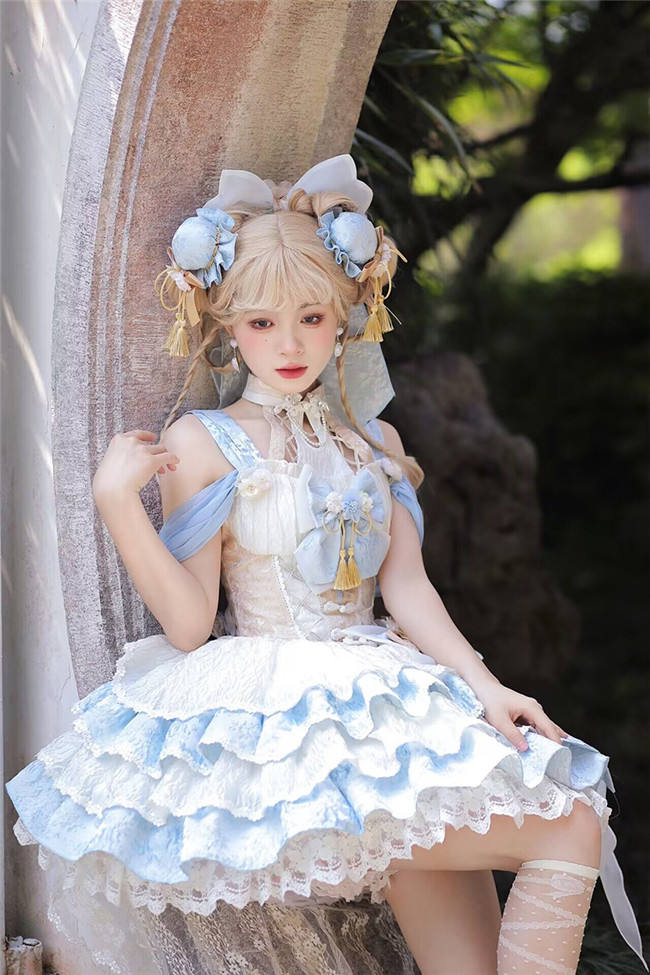 Alice Girl Xin Hai Guan Shan Classic Lolita Dress- My Lolita Dress