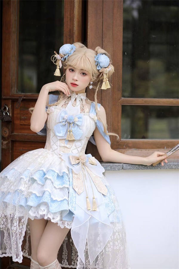 Alice Girl Xin Hai Guan Shan Classic Lolita Dress- My Lolita Dress