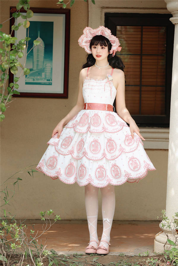 Alice Girl Tulip Embroidery Lolita Dress- My Lolita Dress