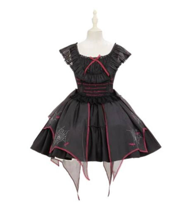 Cellophane Fort Merseyside Night Gothic Lolita Dress and Blouse - My Lolita Dress