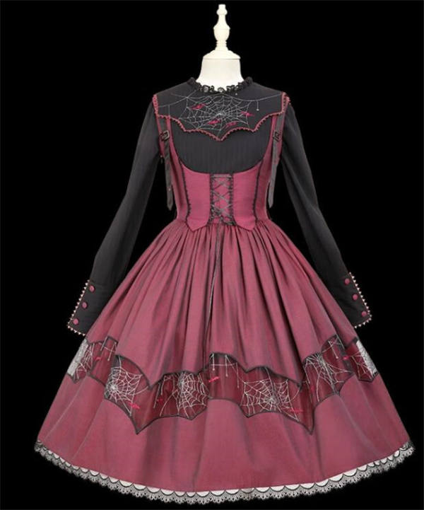 Cellophane Fort Merseyside Night Gothic Lolita Dress and Blouse - My Lolita Dress