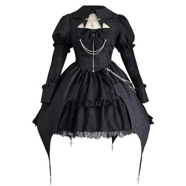 Law of the Night Gothic Lolita Dress One Pieces- My Lolita Dress