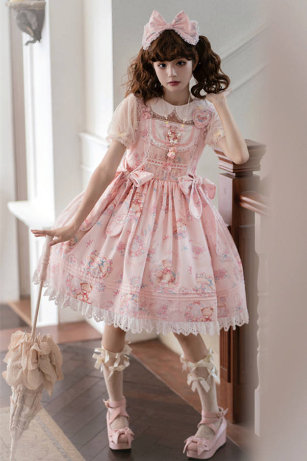 Dream Doll Sweet Lolita OP, JSK and Accessories-My Lolita Dress
