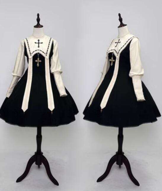 LeMiroir Moonlit Prayer Gothic Lolita Dress- My Lolita Dress