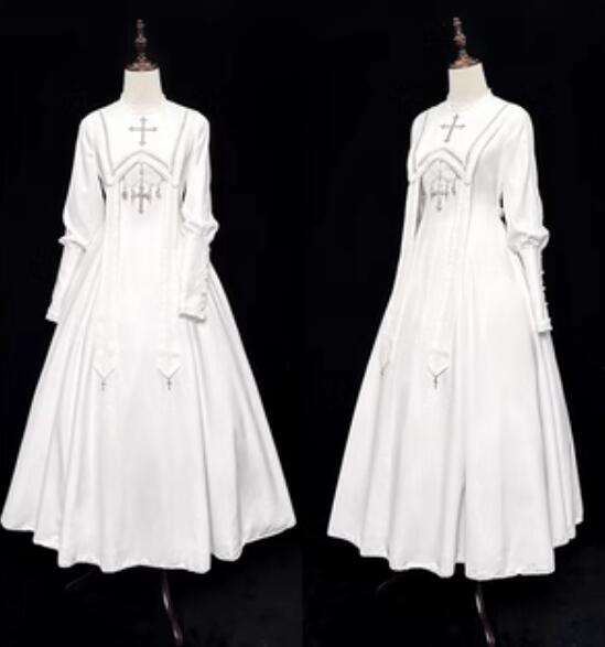 LeMiroir Moonlit Prayer Gothic Lolita Dress- My Lolita Dress