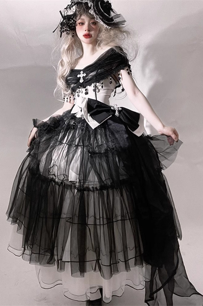 Aphrodite Gothic Wedding Lolita Dress One Piece - Lolita Wedding Dress