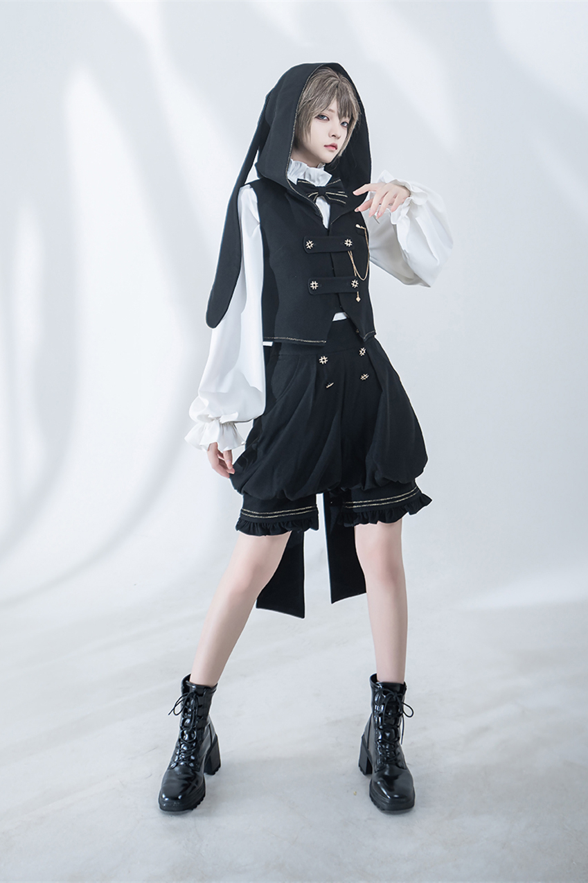 Princess Chronicles Anxious Rabbits Blouse, Vest, Pants and Tailing ...
