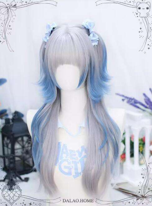 Dalao Home Blue Notes Lolita Wigs