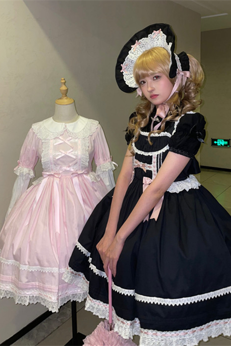 Laura's Doll Cotton Lolita One Piece and Jumpers -My Lolita Laura's Doll Cotton Lolita One Piece and Jumpers -My Lolita
