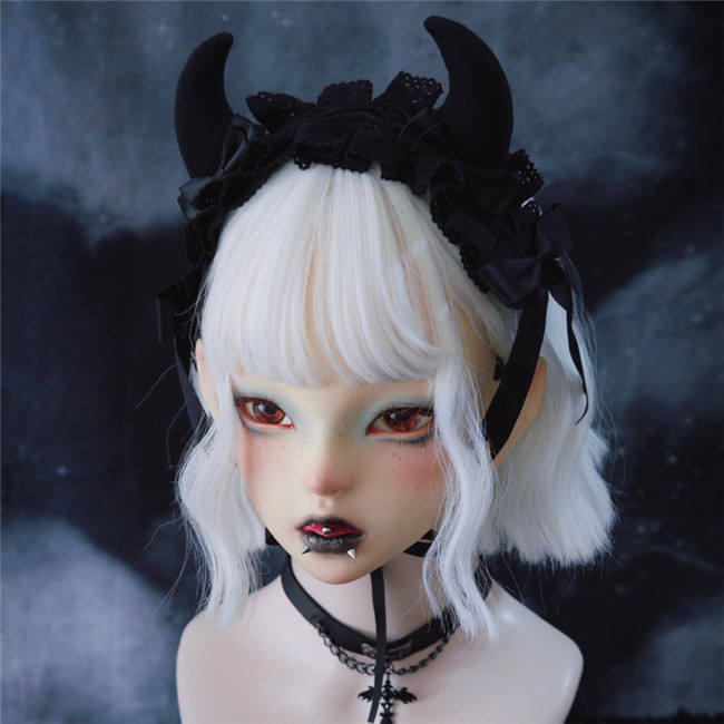 Strange Sugar Demon Horns Gothic Headband-My Lolita Dress