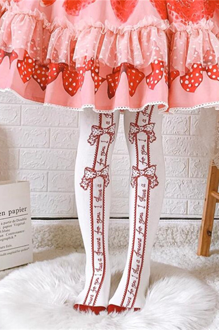 Roji Annie's gift Winter Lolita Socks-My Lolita Dress