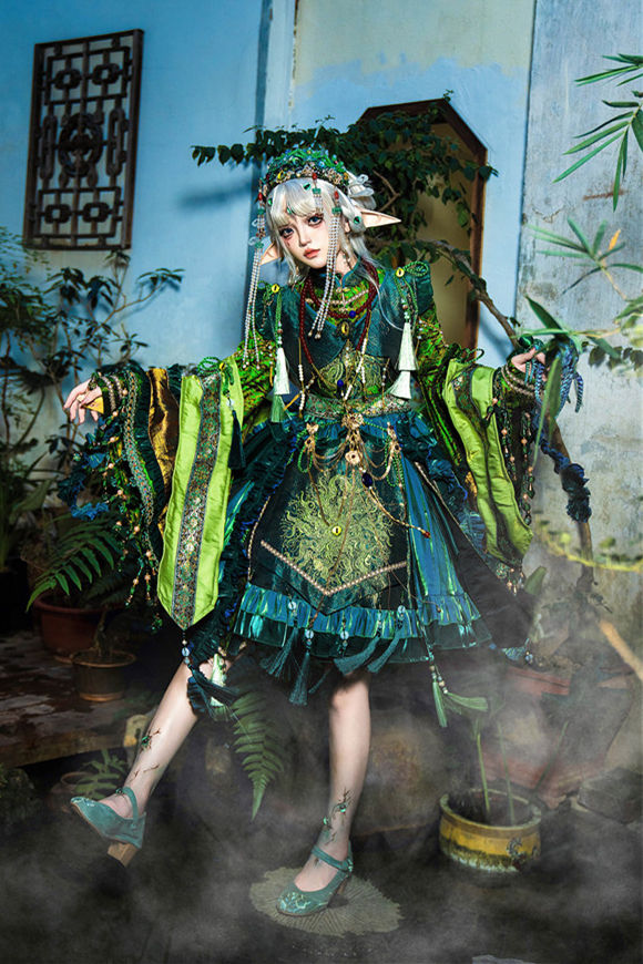 Your Highness Hyakume Qi Lolita Dress Set -My Lolita Dress