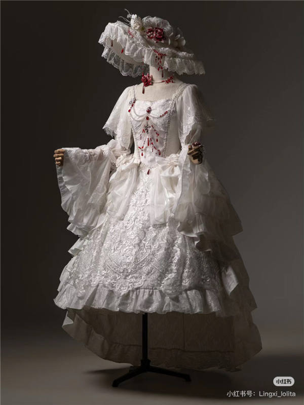 LingXi Lolita Nightmare Lilith Gothic Lolita Dress- My Lolita Dress