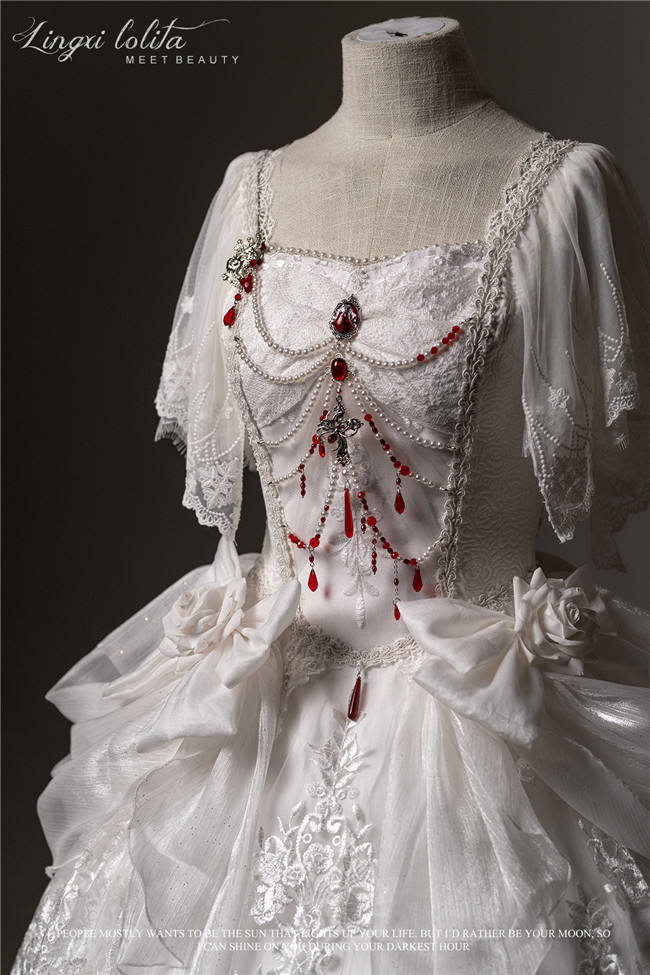 LingXi Lolita Nightmare Lilith Gothic Lolita Dress- My Lolita Dress