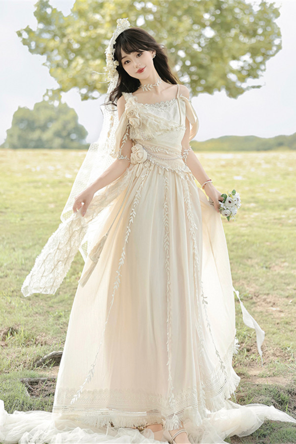 Demeter Greek Inspired Jumper Dress and Choker- My Lolita Dress