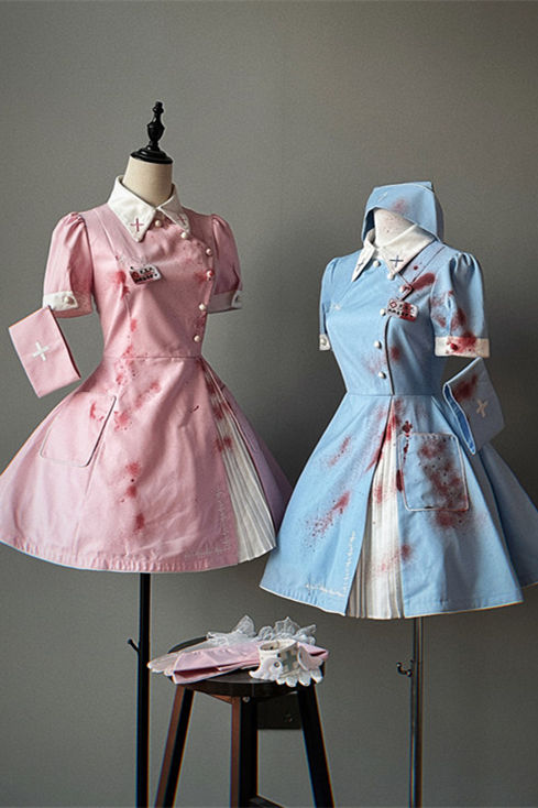 Your Highness Little Nurse Gothic Lolita Dress -My Lolita Dress