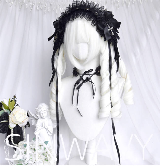 Abandoned Bunny Cream White Gothic Lolita Wig